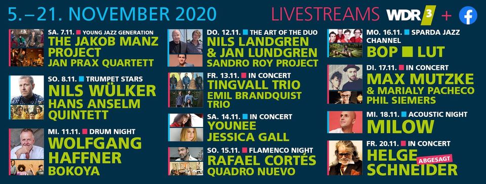 LIVE-Streaming + 2 days, TV broadcasting and available at WDR mediathe ...